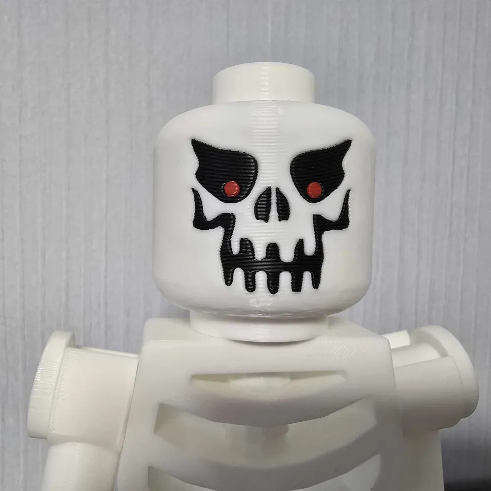 Skeleton - Angry Face * 500% ~21cm by HeiHei MakerWorld: Download Free ...