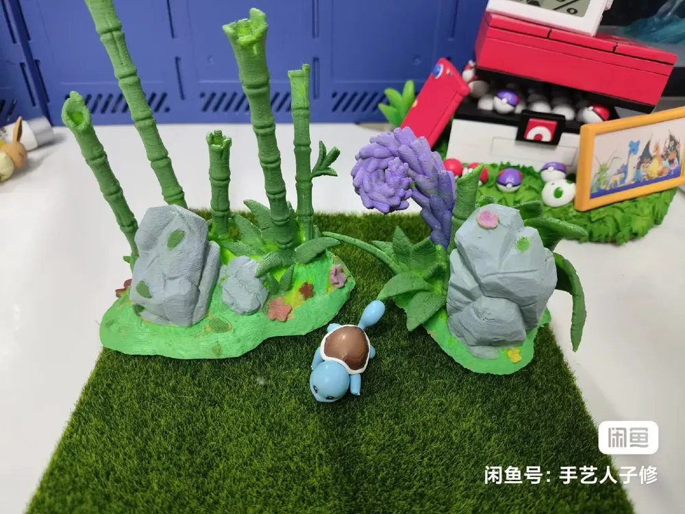 Bamboo Forest Display Stand by pokemon player - MakerWorld