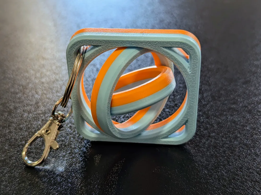 Square Gyro Fidget | 4 Sizes by Grandpa 3DPrints MakerWorld: Download ...