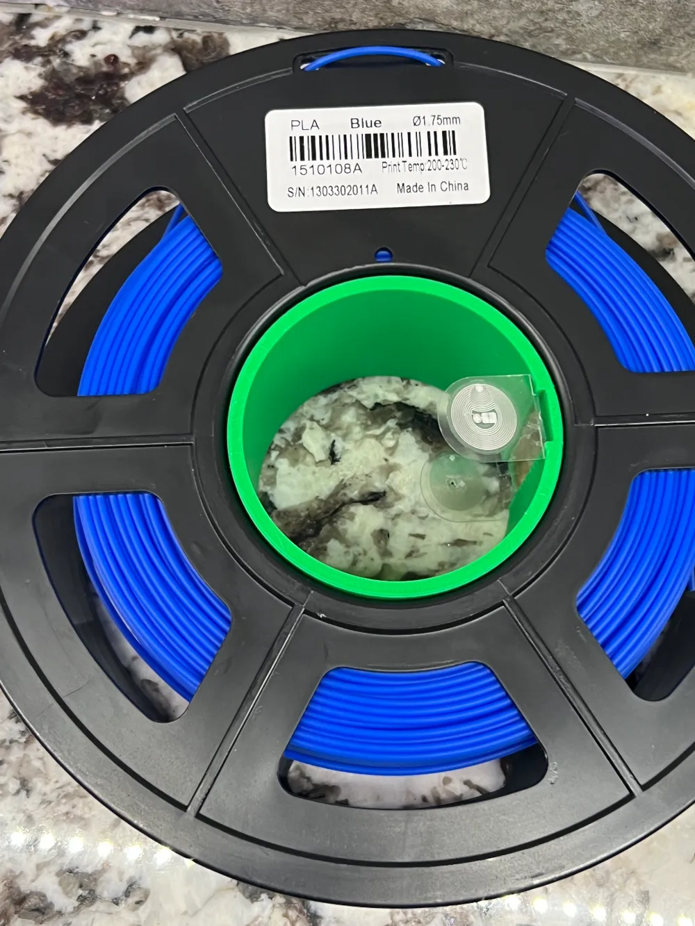 Sunlu OLD spool insert holder for RFID tag by PennyD - MakerWorld