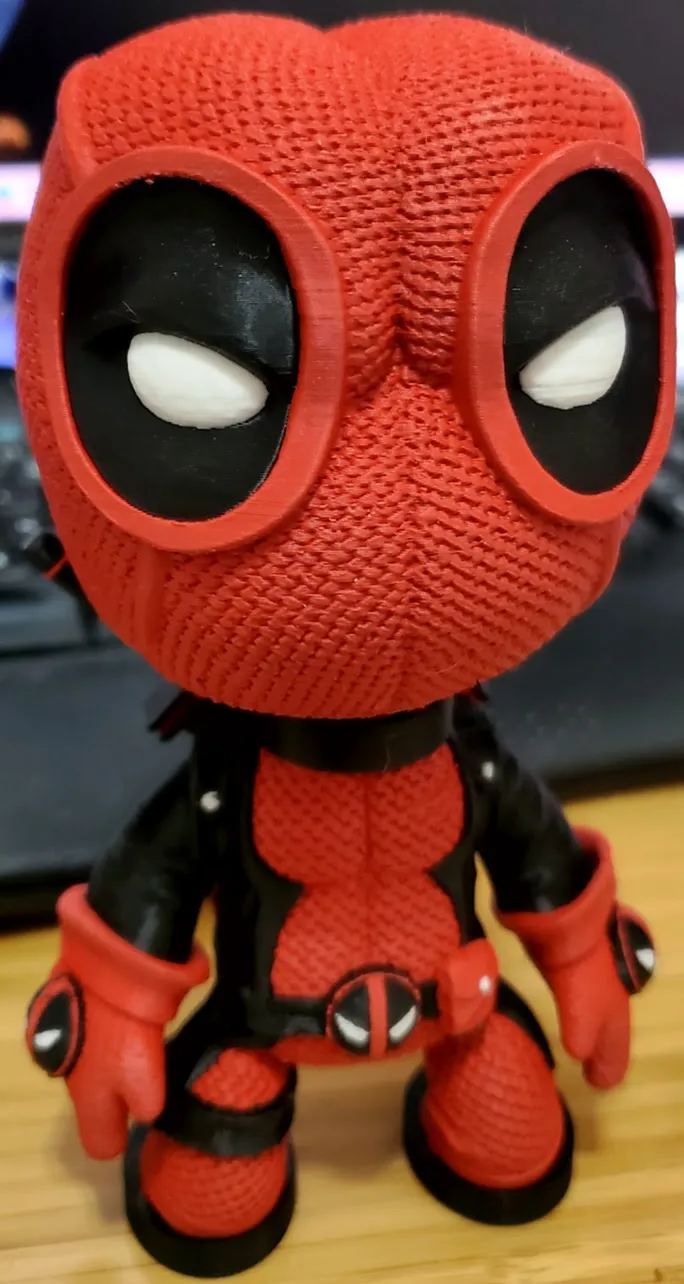 Deadpool Mini Figure - Free 3D Print Model - MakerWorld