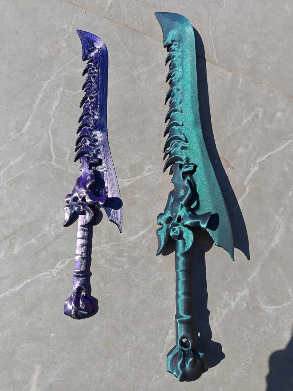 Ne Zha 2: Ao Guang's Weapon — Dragon Tooth Blade by Lucien MakerWorld ...