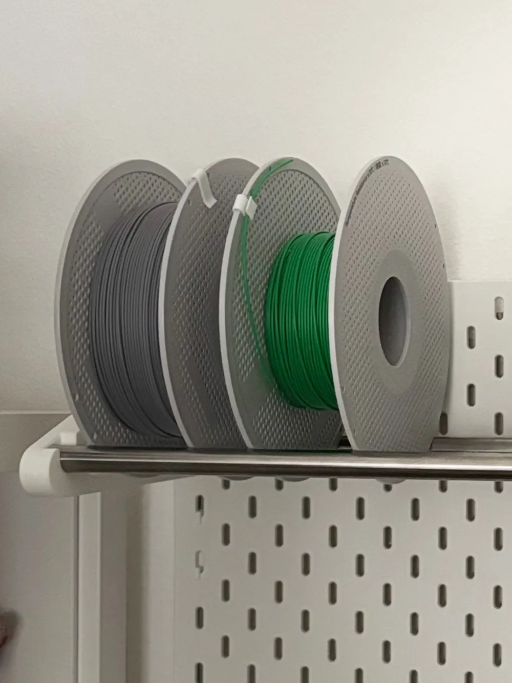 Filament Spool Holder Ikea Skadis - Free 3D Print Model - MakerWorld