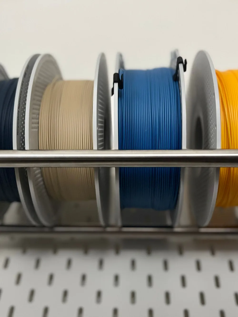 Filament Spool Holder Ikea Skadis - Free 3D Print Model - MakerWorld