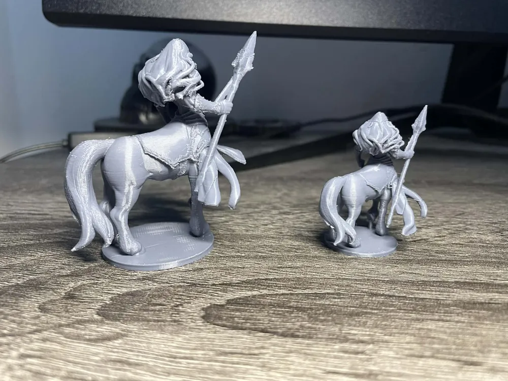 Centaur Spear Guardian – Tabletop Miniature - Free 3D Print Model ...