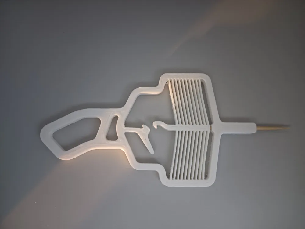 Mini Toothpick Gun V3 Remixed by TheMasterMaker - MakerWorld