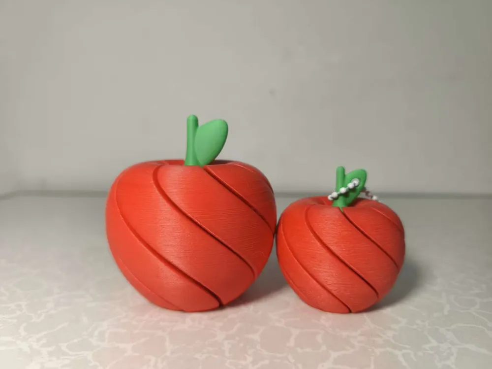 Limited Edition Christmas Apple Fidget Christmas Gift - Free 3D Print ...