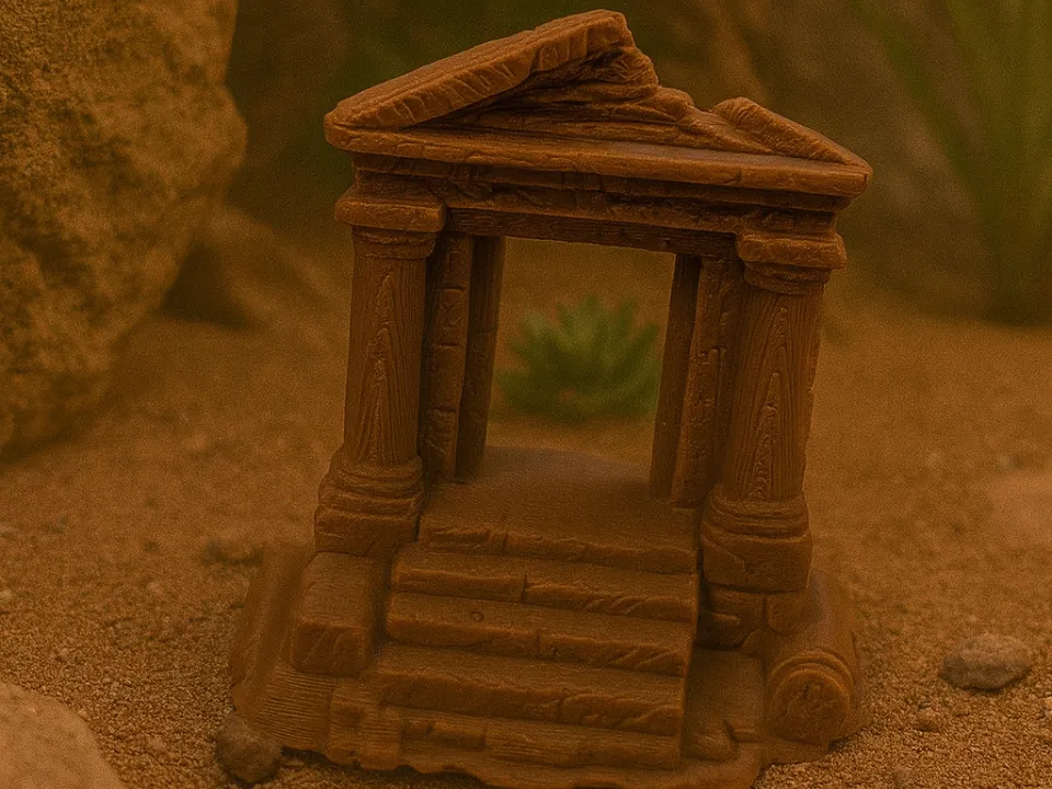 Temple of Ruins Gate climb, Reptile decor SB by SchmerBle MakerWorld ...