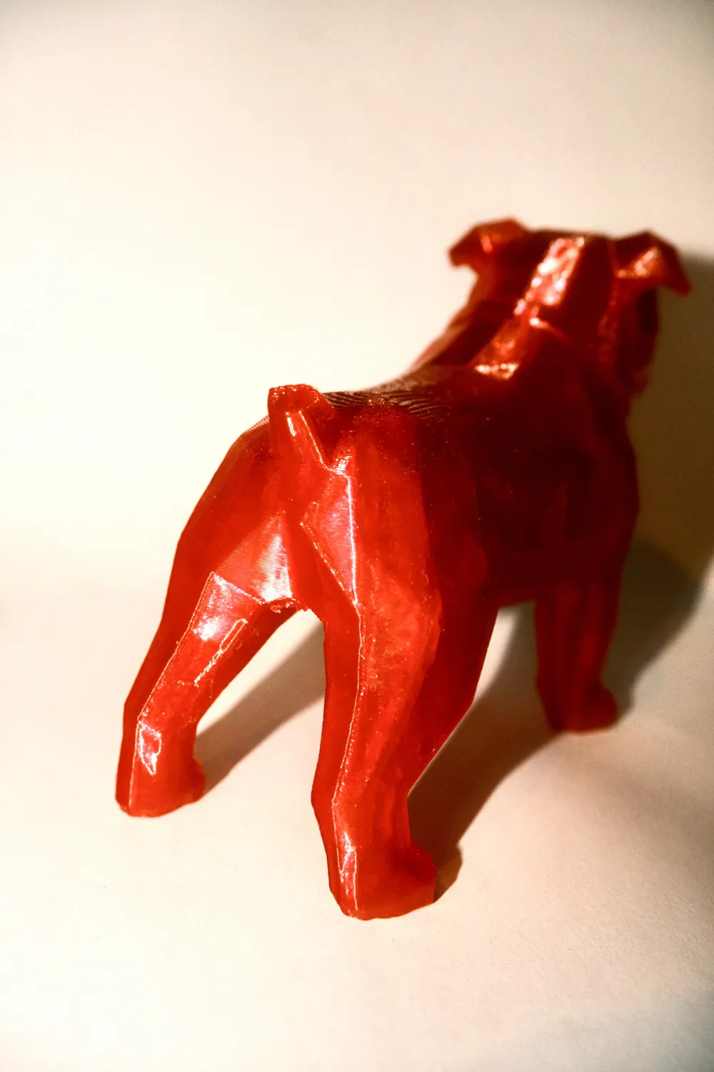 low polly bulldog (S/M/L) - Free 3D Print Model - MakerWorld