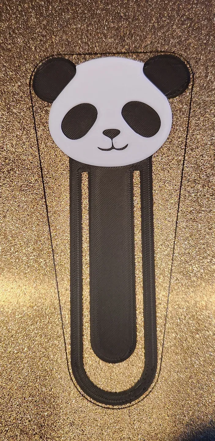 Panda Bookmark by Epiales - MakerWorld