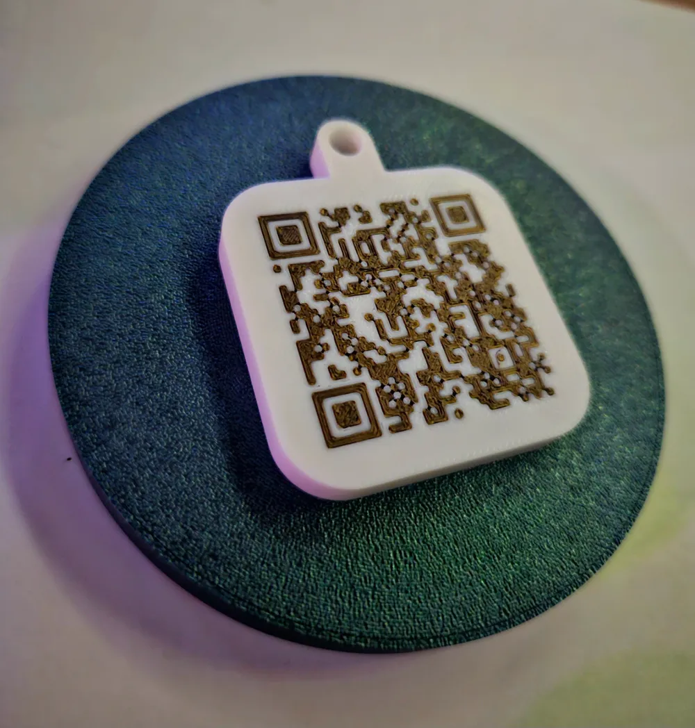 Never Gonna Give You Up! QR Code Key Chain! Troll! by toto_extreme ...