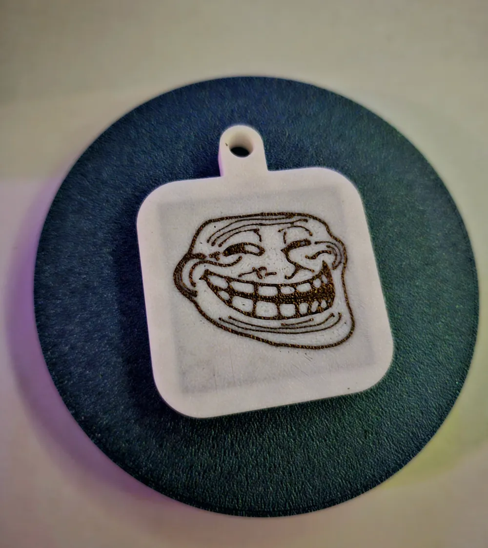 Never Gonna Give You Up! QR Code Key Chain! Troll! by toto_extreme ...