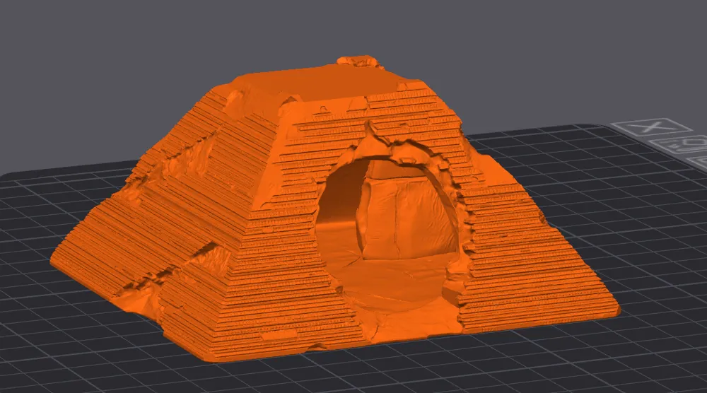 The Plundered Tomb: Great Truncated Pyramid - Free 3D Print Model ...