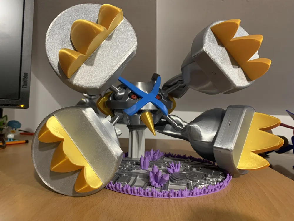 Base de Rogue Mega Metagross - Modelo de impresión 3D gratuito - MakerWorld
