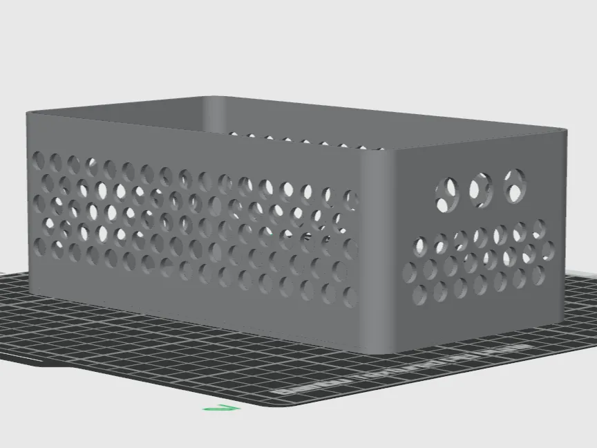 Perforated Organizer Box by Sbkxp MakerWorld: Download Free 3D Models