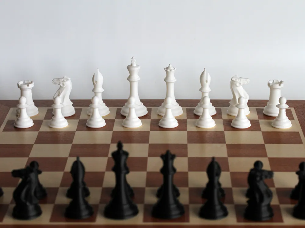 Classic Staunton Chess Set by Past Pawns MakerWorld: Download Free 3D ...