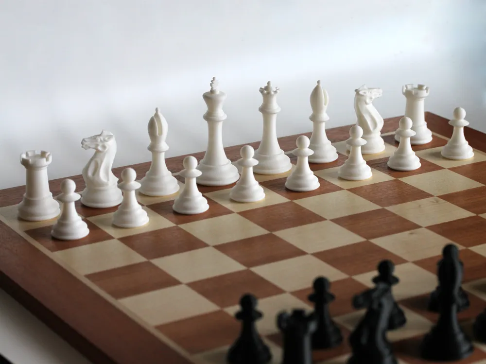 Classic Staunton Chess Set by Past Pawns MakerWorld: Download Free 3D ...