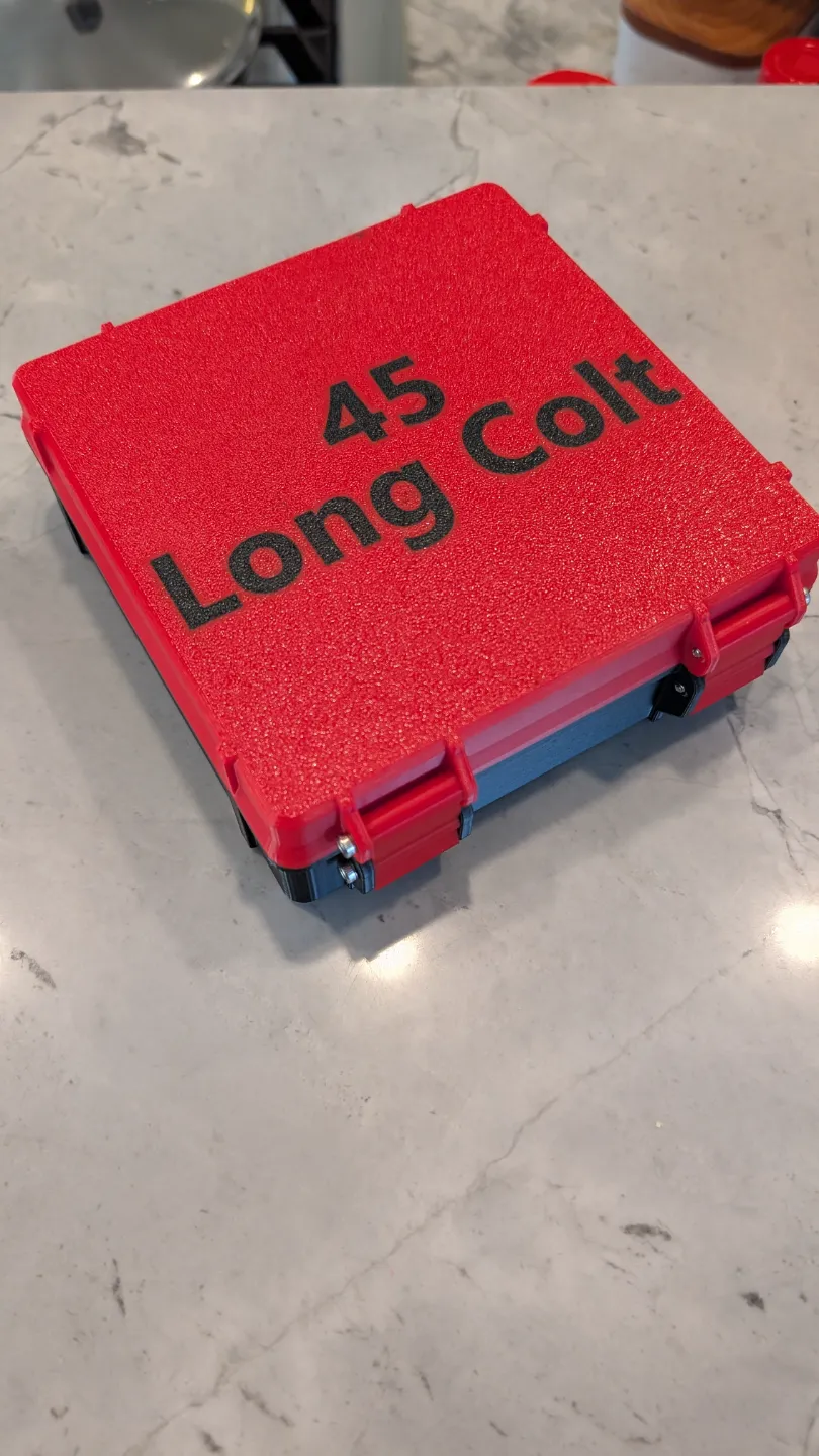 45 Colt 100rnd Ammo Box by Squatch MakerWorld: Download Free 3D Models