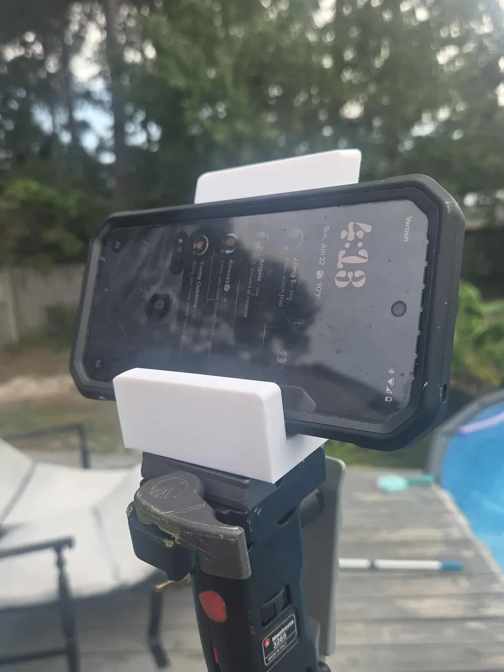 "Snap stand" phone mount/stand for desk/tripod - Free 3D Print Model ...