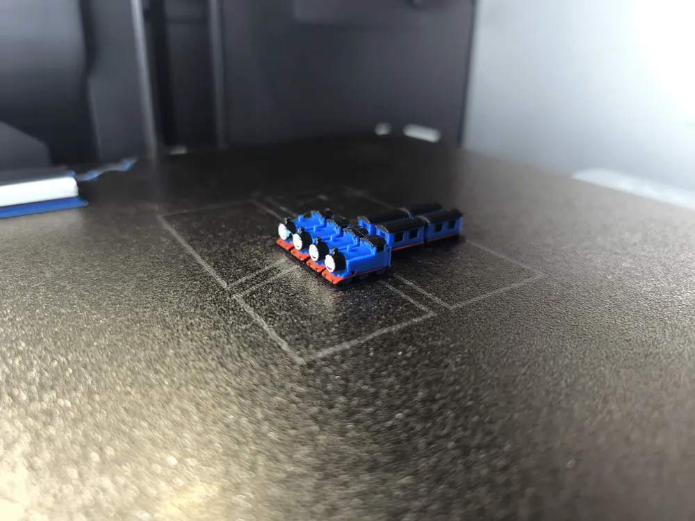 Thomas the tank engine for Mini Train Diorama - Free 3D Print Model ...