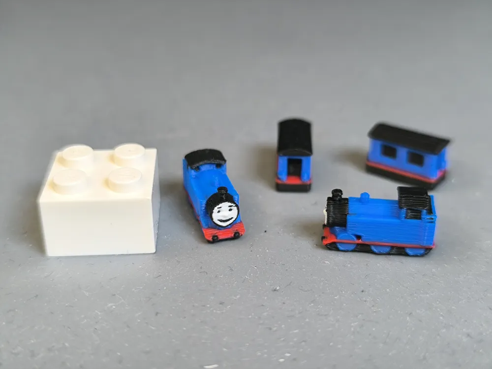 Thomas, la locomotora, para Mini Diorama de Tren por BamBam Design ...