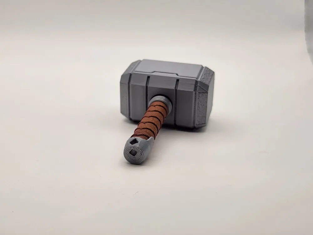 Thor's Fidget Spinner V2 - Free 3D Print Model - MakerWorld