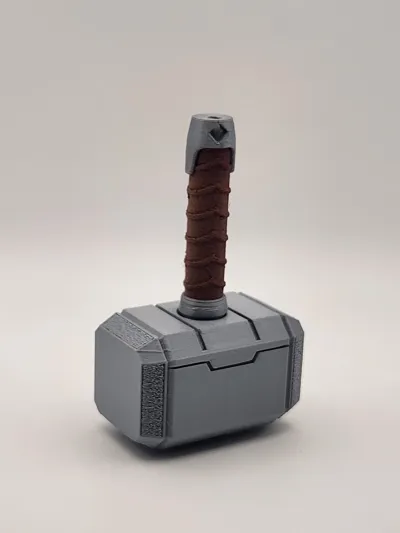 Thor's Fidget Spinner V2 - Free 3D Print Model - MakerWorld