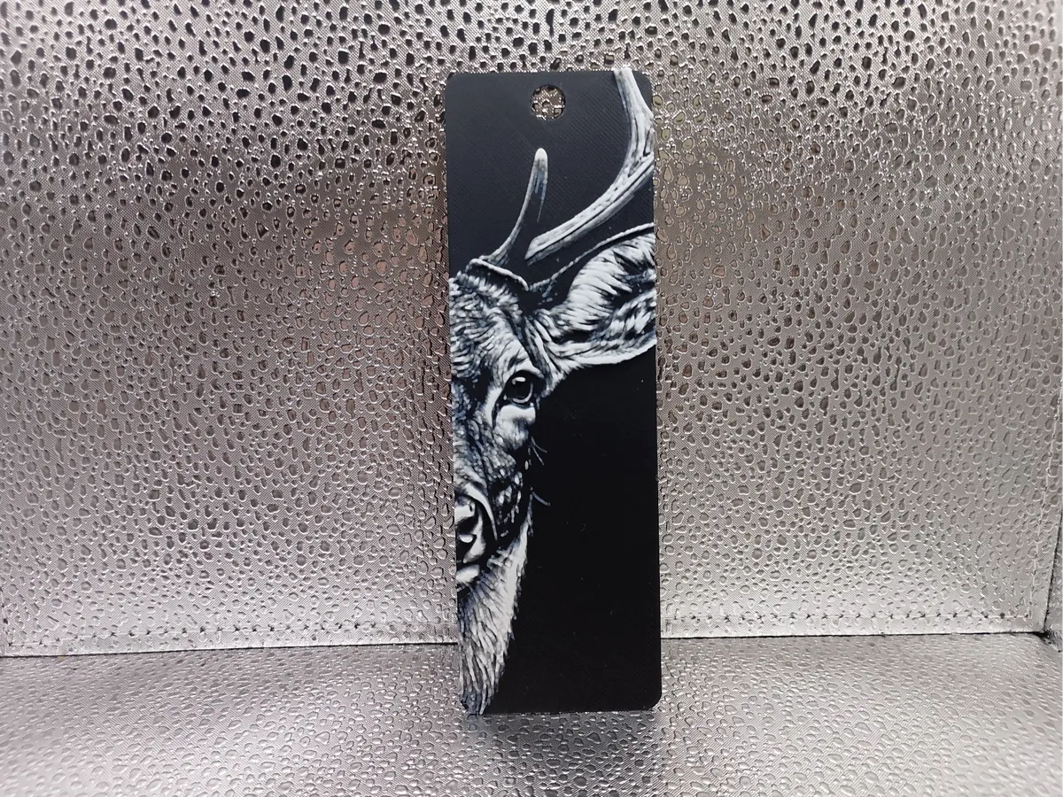 Marque-page Cerf – Hueforge - Modèle d'Impression 3D Gratuit - MakerWorld