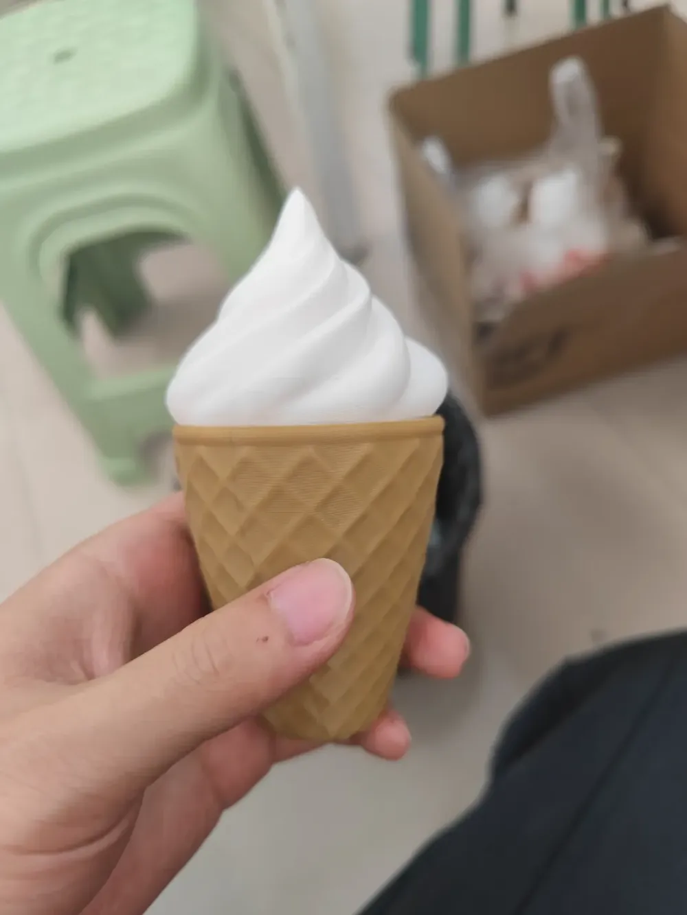 Telescopic Ice Cream Sword by AiWen文创-OF酱 - MakerWorld