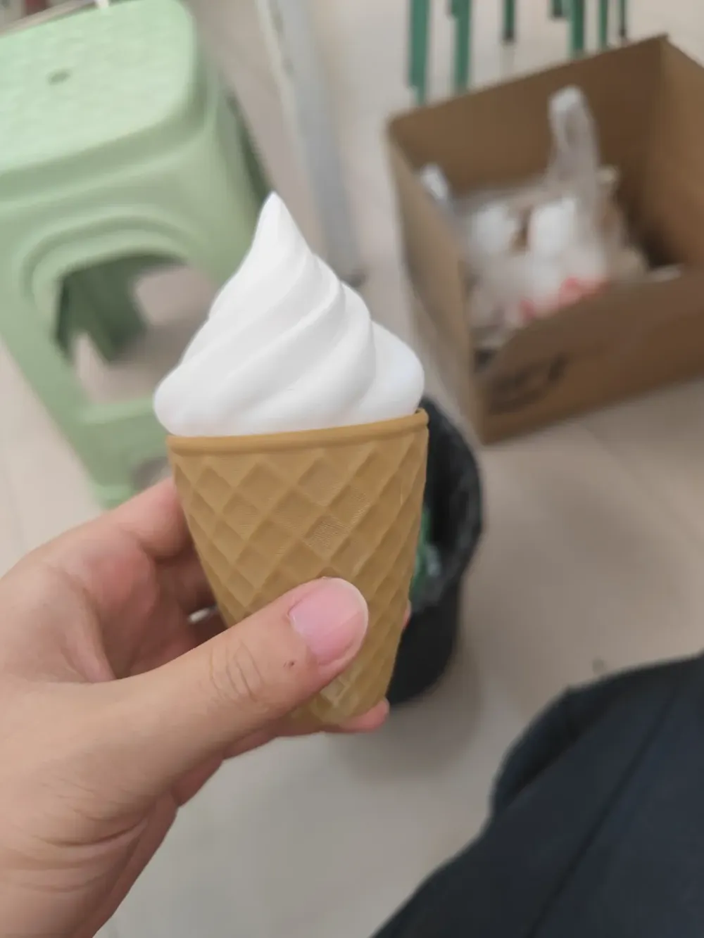 Telescopic Ice Cream Sword by AiWen文创-OF酱 - MakerWorld