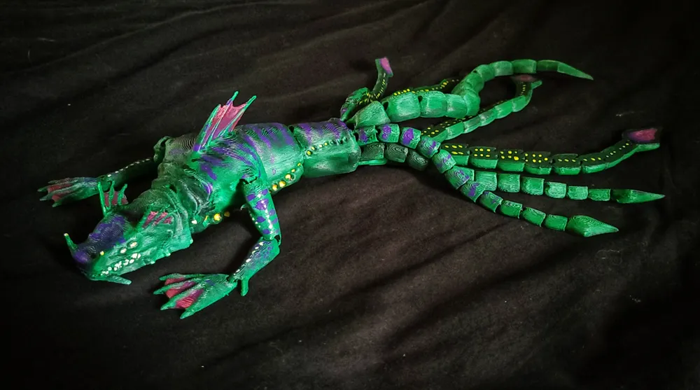 Articulated Sea Dragon Leviathan - Subnautica by magni - MakerWorld