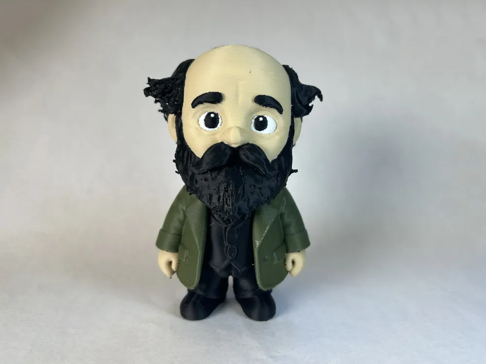 James Clerk Maxwell figurine - Free 3D Print Model - MakerWorld