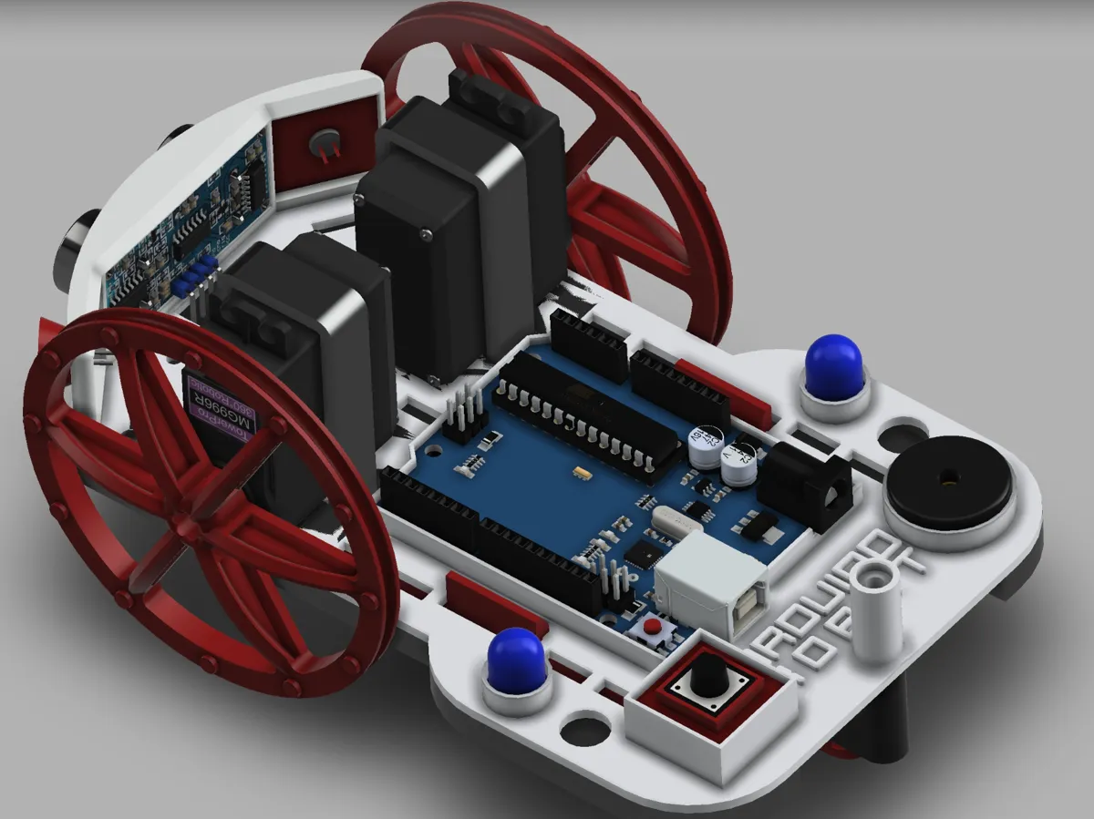 Arduino Robot Car by ALβ3d MakerWorld: Download Free 3D Models