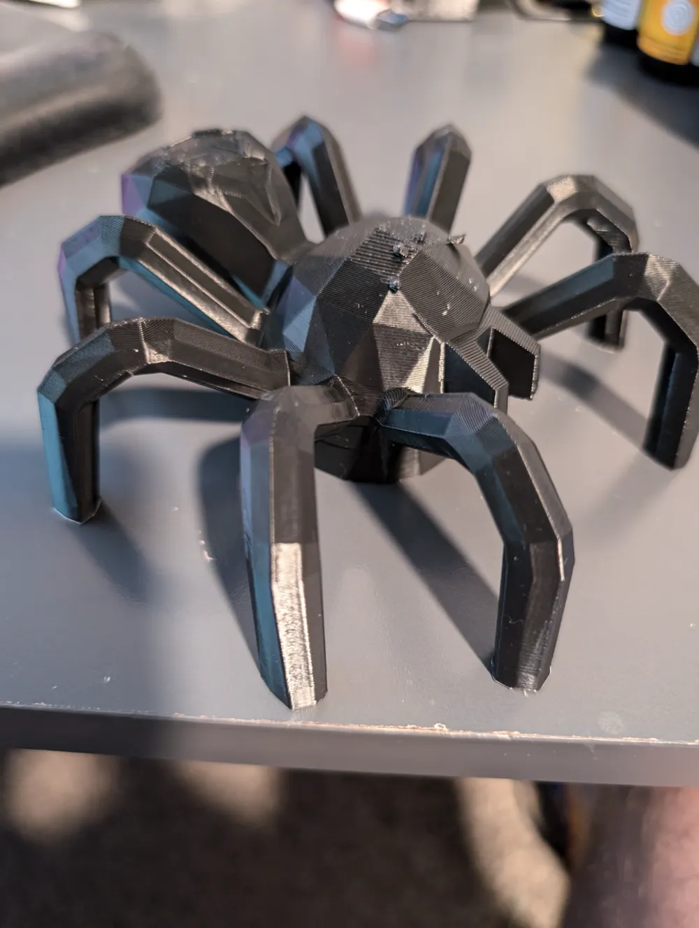 Giant Brick Wreath Spider - Free 3D Print Model - MakerWorld