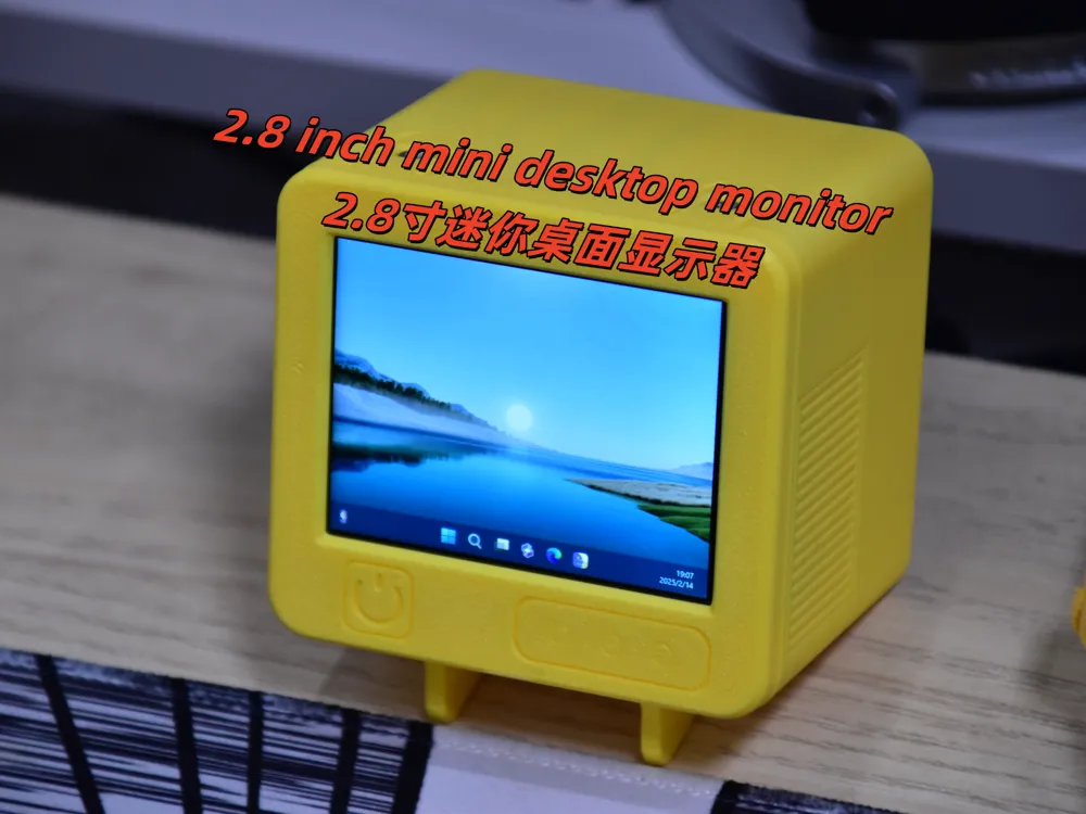 2.8-inch Mini Desktop Monitor by CC - MakerWorld