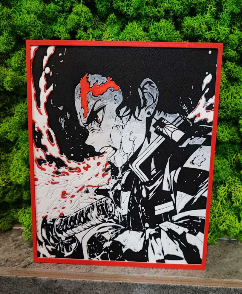 炭治郎 来自 Garuda3D MakerWorld：免费下载 3D 模型