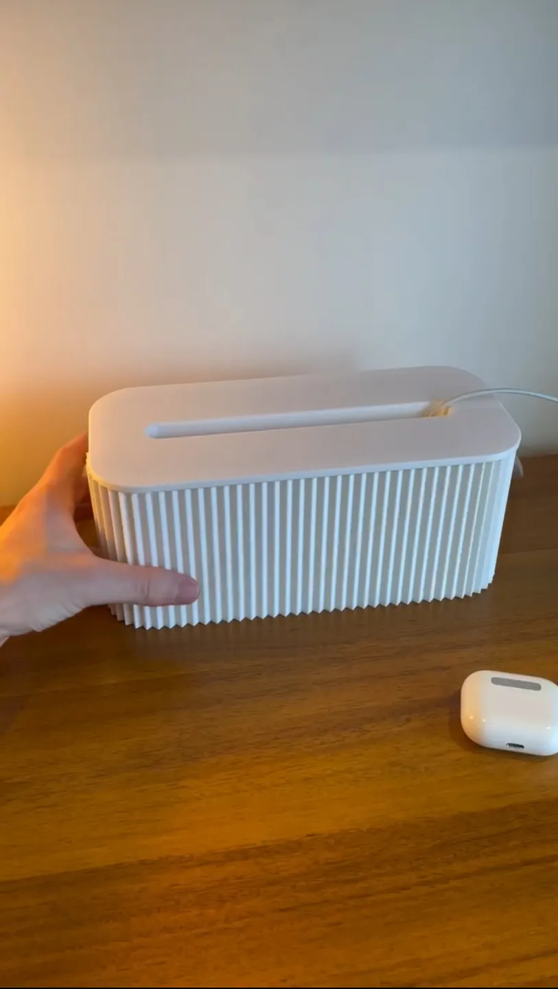 Cable Organizer Box - Free 3D Print Model - MakerWorld