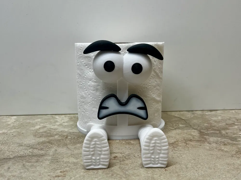 Mr. Toilet Paper Head by Jasa Designs - MakerWorld