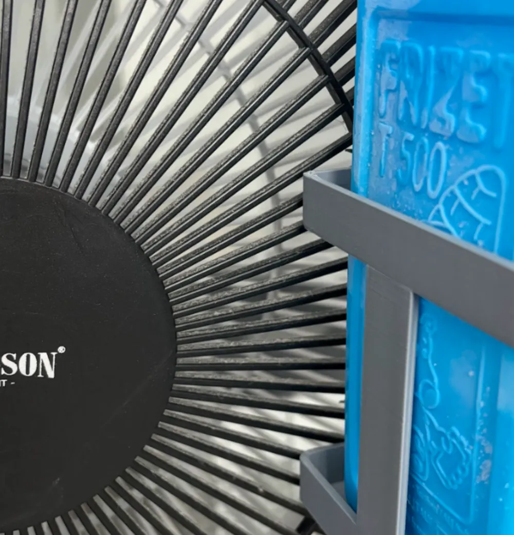 Poor man's arctic air - Fan Ice block holder Remixed by 37thCMB ...