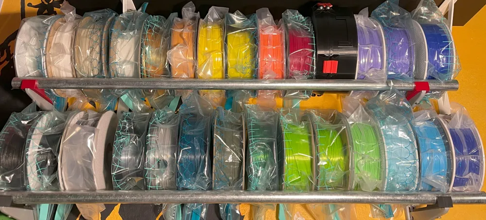 Filament Spool Storage Box Remixed by ElWambo - MakerWorld