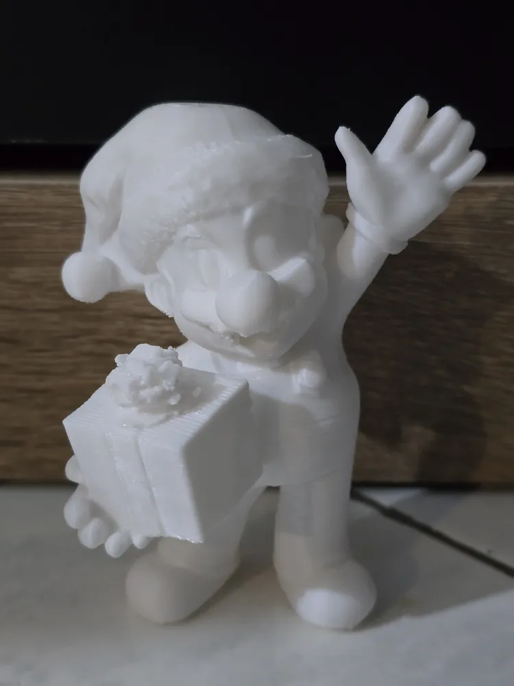 SUPER MARIO CHRISTMAS SANTA CLAUS - Free 3D Print Model - MakerWorld
