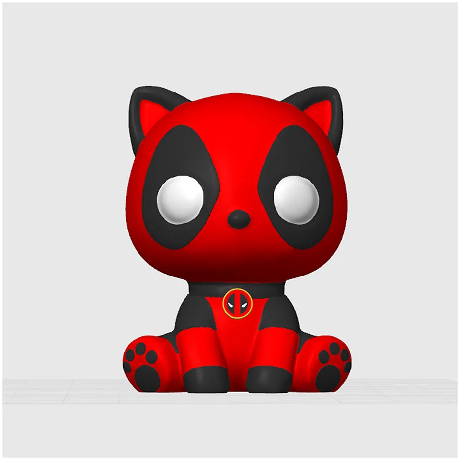 CatPool Deadpool Cat by mingshiuan99 - MakerWorld