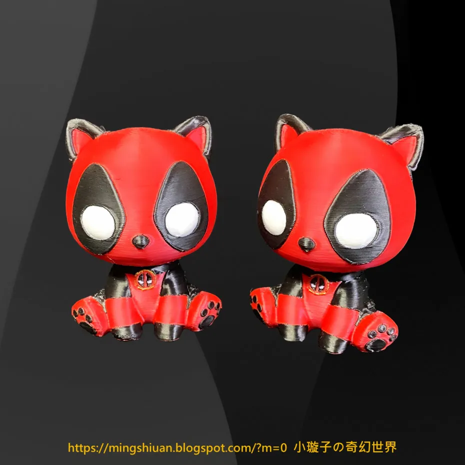 CatPool Deadpool Cat by mingshiuan99 - MakerWorld