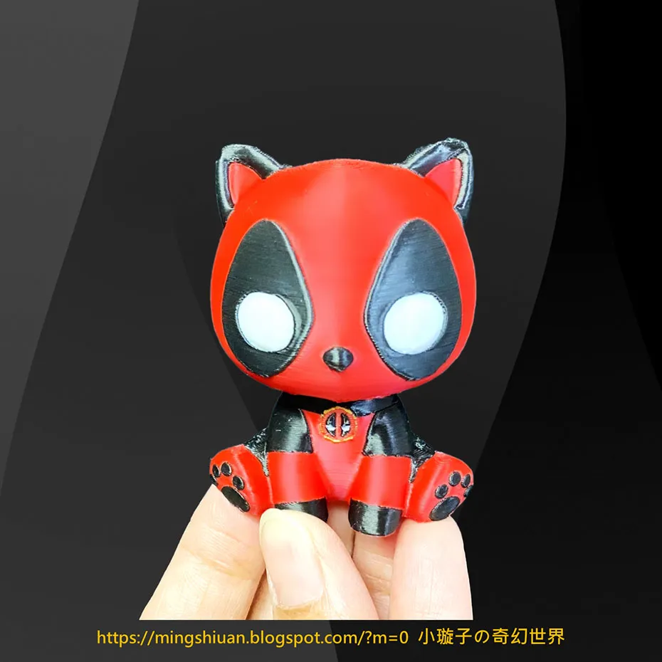 CatPool Deadpool Cat by mingshiuan99 - MakerWorld