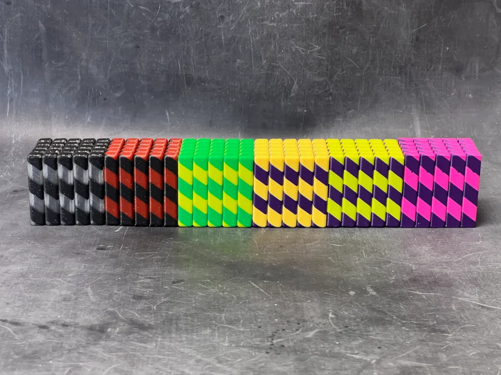Fidget Cube: Stripeshift - Free 3D Print Model - MakerWorld