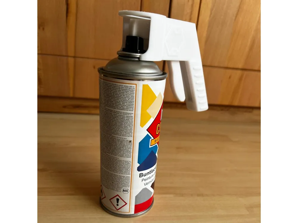 Spray can handle - print in place Remixed by Nico - MakerWorld Spray can handle - print in place Remixed by Nico - MakerWorld