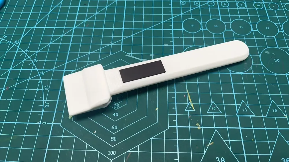 Bambu Bed Scraper - Modified - Free 3D Print Model - MakerWorld