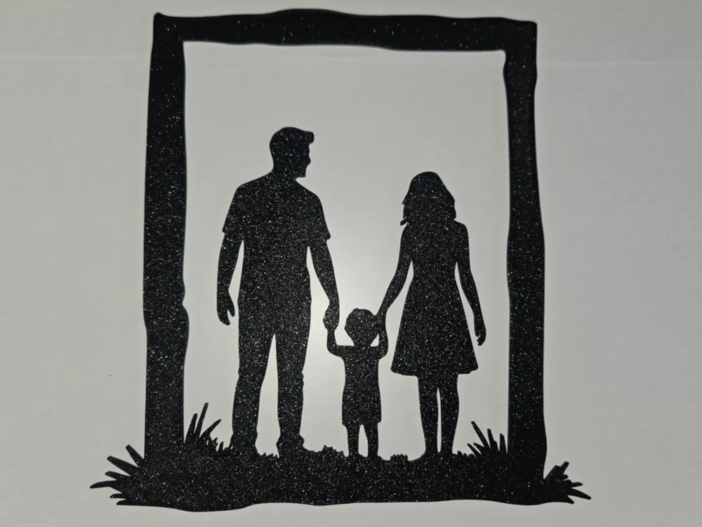 Family Portrait wall decoration by Degaspar - MakerWorld