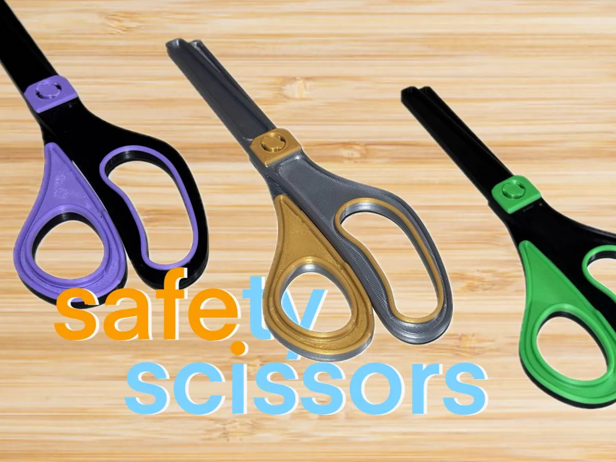 Large Safety Scissors - Free 3D Print Model - MakerWorld