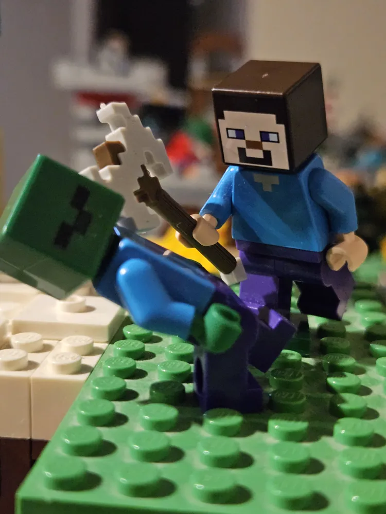 Double Axe - Brick Figure Weapon - Free 3D Print Model - MakerWorld